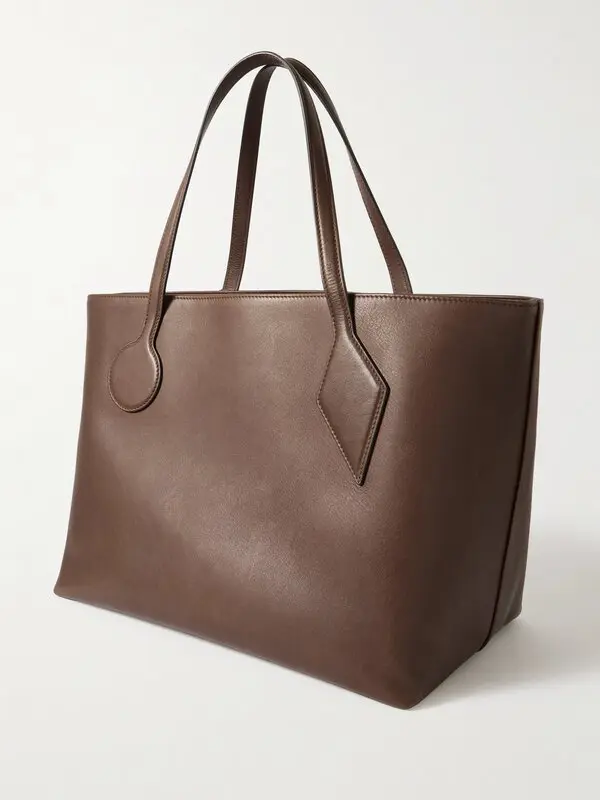 LIFFNER Sprout Leather Tote - Brown