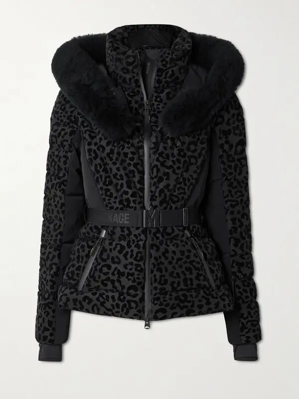 Mackage Elita Hooded Down Ski Jacket - Black