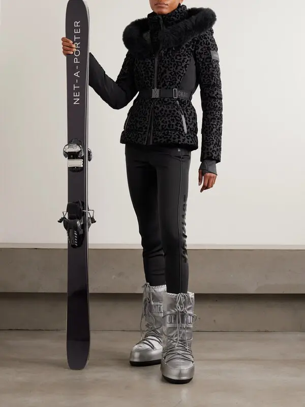 Mackage Elita Hooded Down Ski Jacket - Black