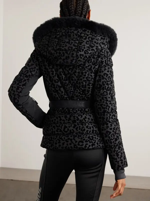Mackage Elita Hooded Down Ski Jacket - Black