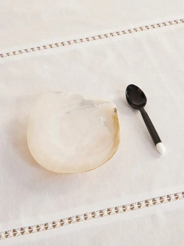 GOHAR WORLD Mother-of-pearl And Horn Caviar Set - Neutrals