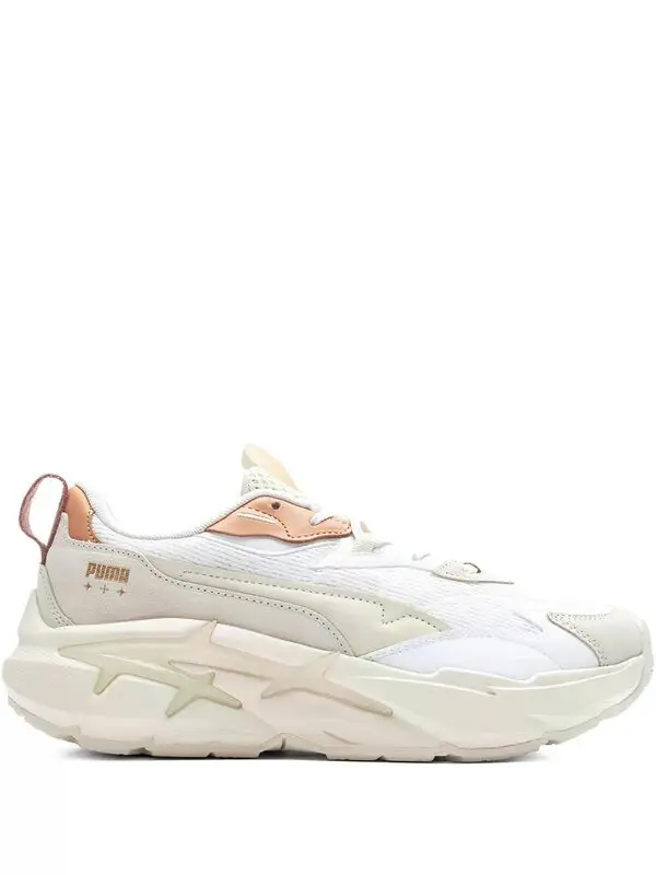 PUMA Spina Nitro Premium Leather Sneakers - White