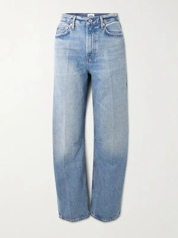 Citizens Of Humanity Miro Long Mid-rise Barrel-leg Jeans