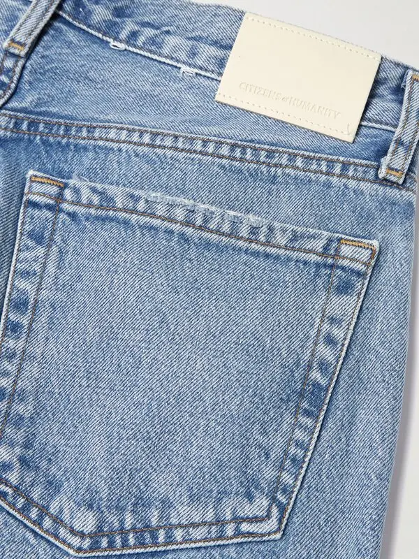 Citizens Of Humanity Miro Long Mid-rise Barrel-leg Jeans