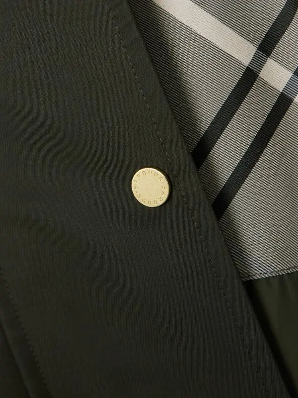 Barbour Cape-effect Cotton-blend Twill Jacket - Green