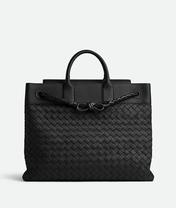 Bottega Veneta Andiamo Voyager Weekender - Black