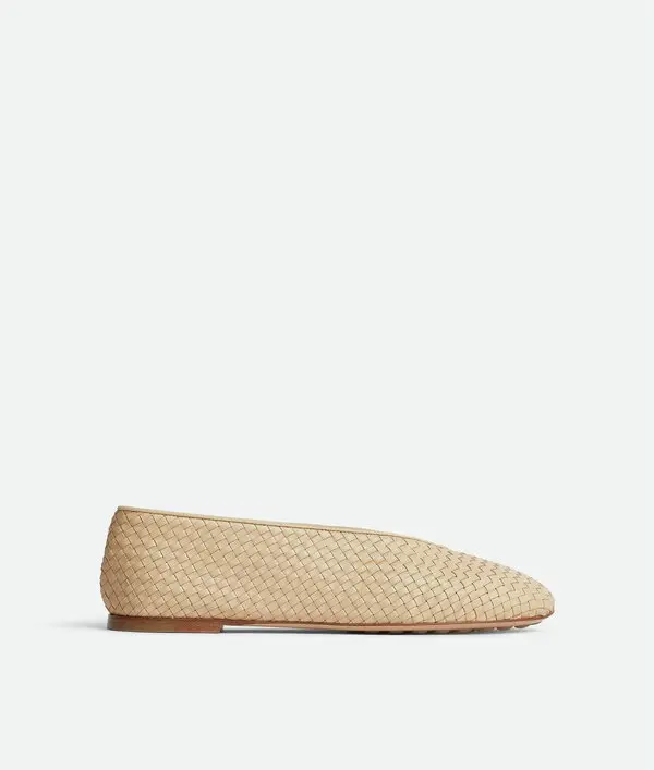 Bottega Veneta Woven Ballerina - Tufo