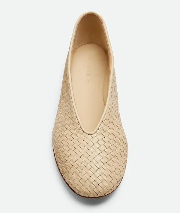 Bottega Veneta Woven Ballerina - Tufo