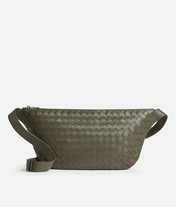 BOTTEGA  VENETA Intrecciato Leather Day Sling - Crocodile