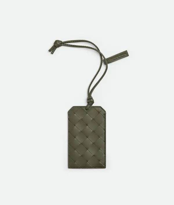 Bottega Veneta Badge Holder On Strap - Crocodile