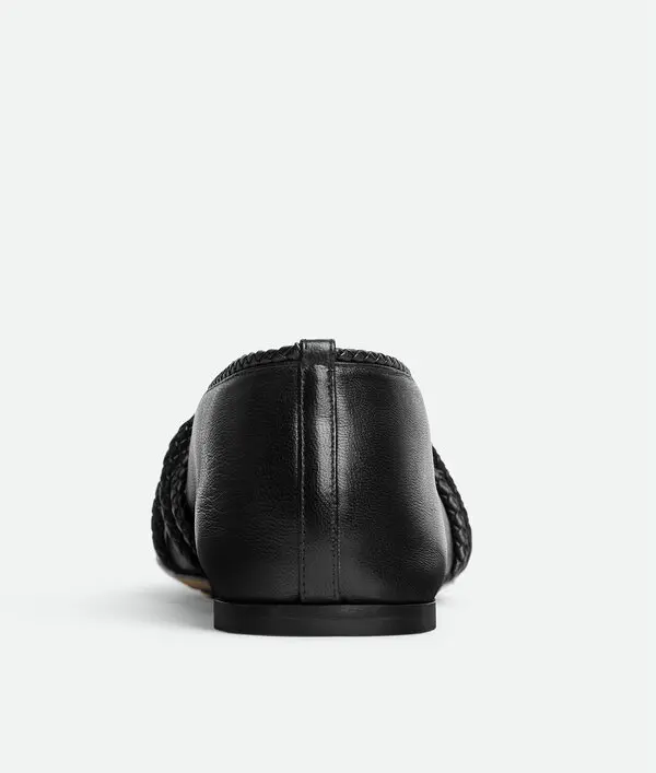 Bottega Veneta Rosa Mary-jane Ballerina - Black