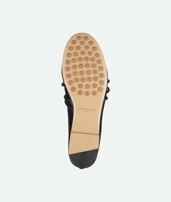 Bottega Veneta Rosa Mary-jane Ballerina - Black