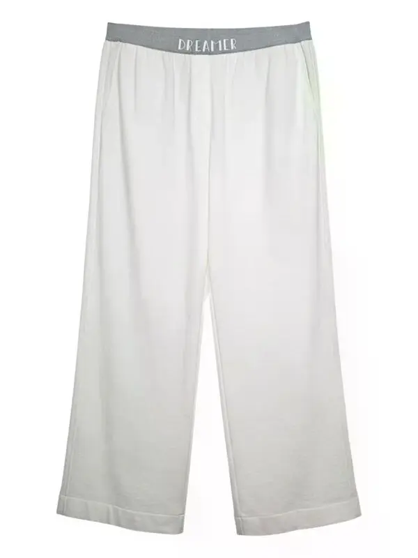Brunello Cucinelli Cotton Track Pants - White