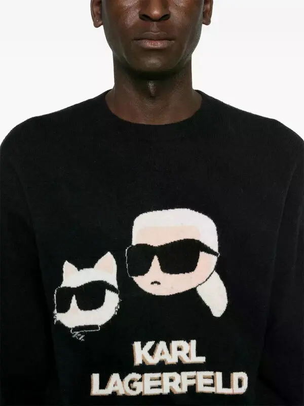 Karl Lagerfeld Graphic Jumper