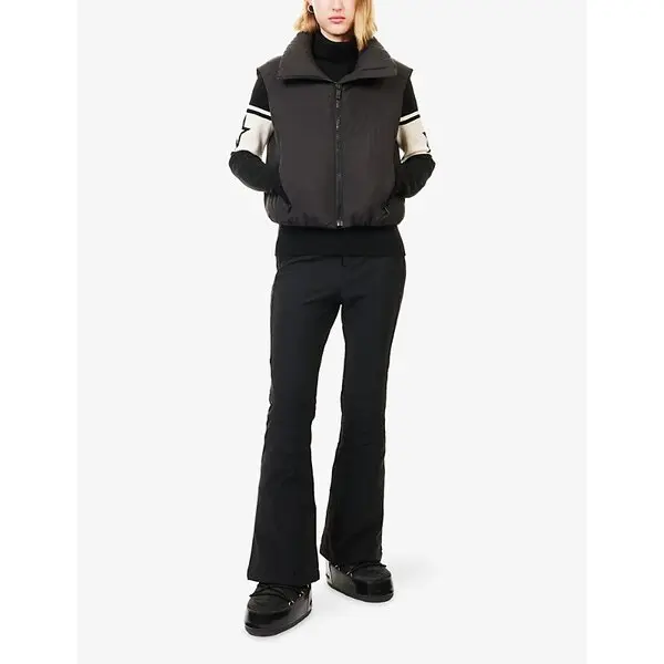 Perfect Moment Chevron Padded Shell-down Gilet