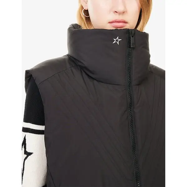 Perfect Moment Chevron Padded Shell-down Gilet