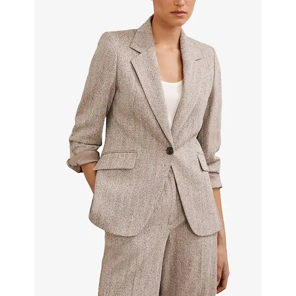 REISS Isla Single-breasted Blazer