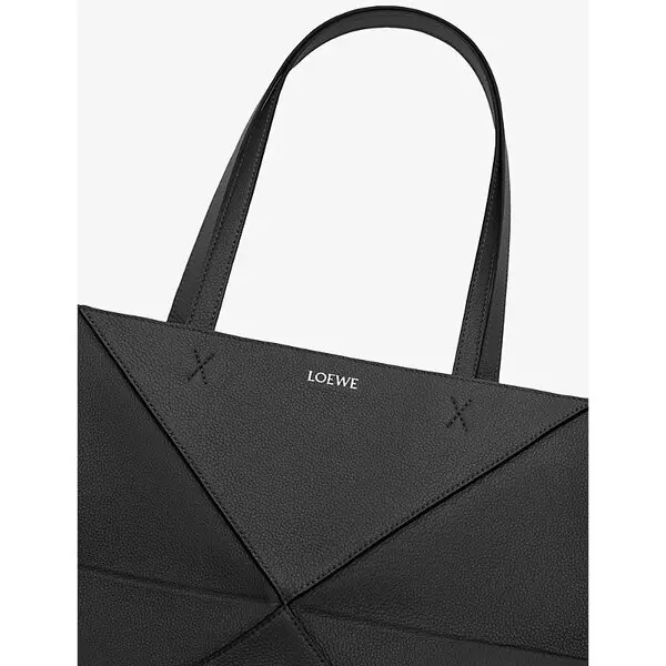 Loewe Puzzle Fold Large Leather Tote Bag