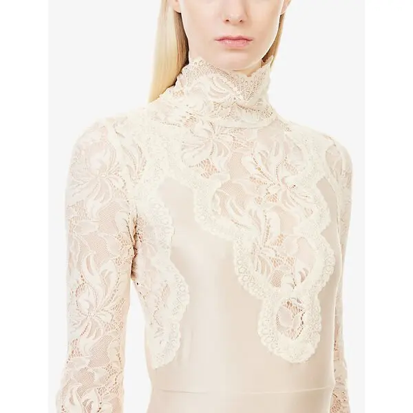 purple lace evening dress Wedtrend Women Purple Cut Out Wedding Party Guest Dress with Sleeves Lace-up  Back Sequins Mermaid V Neck Formal Dress – WEDTREND main image 1