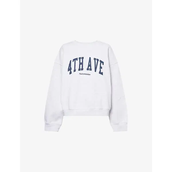 4TH & RECKLESS Avenue Logo-print Cotton Sweatshirt
