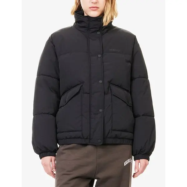 ADANOLA Funnel-neck Puffer Jacket