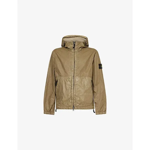 Stone Island Panama Hooded Woven Jacket