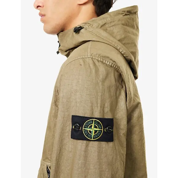 Stone Island Panama Hooded Woven Jacket