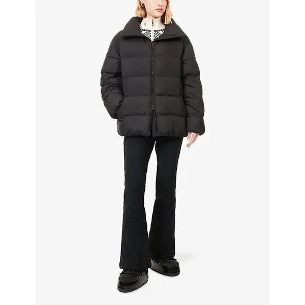 Perfect Moment Funnel-neck Shell-down Puffer Jacket