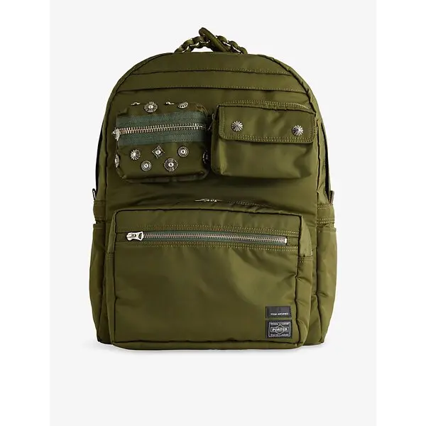TOGA VIRILIS X Porter Nylon Backpack - Khaki