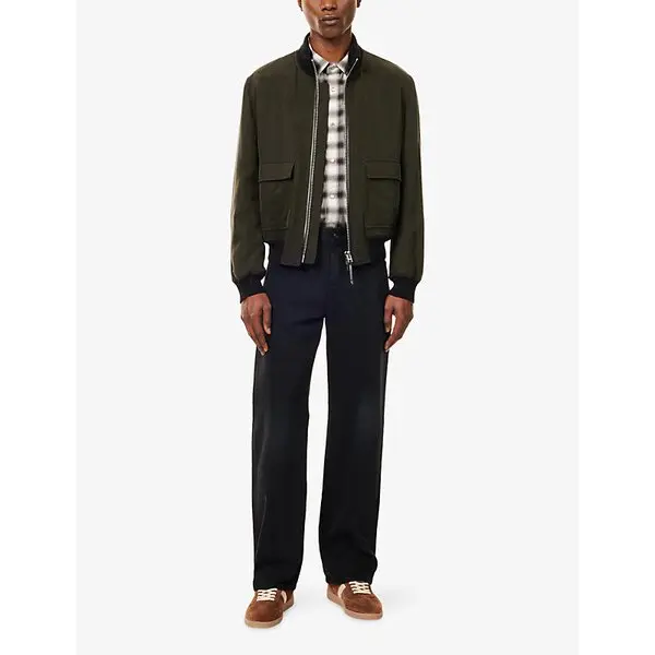 TOM FORD Regular-fit Crewneck Woven Jacket