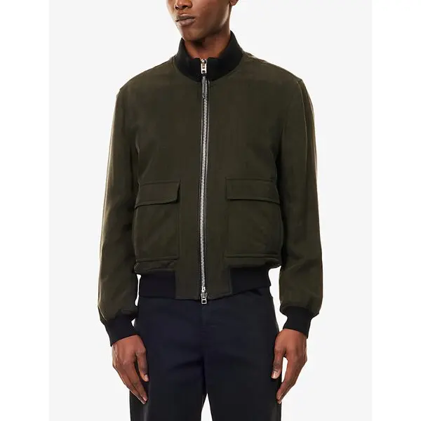 TOM FORD Regular-fit Crewneck Woven Jacket