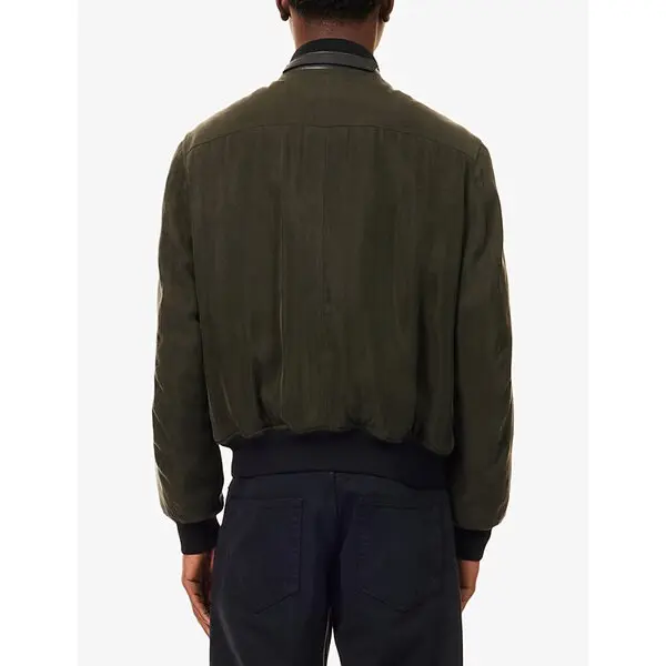 TOM FORD Regular-fit Crewneck Woven Jacket