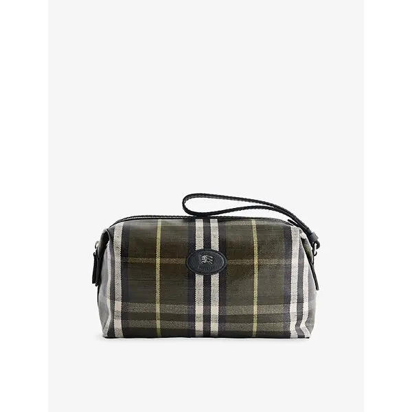 Burberry Highlands Canvas Travel Pouch - Thicket