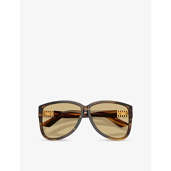 Miu Miu Pilot-frame Acetate Sunglasses