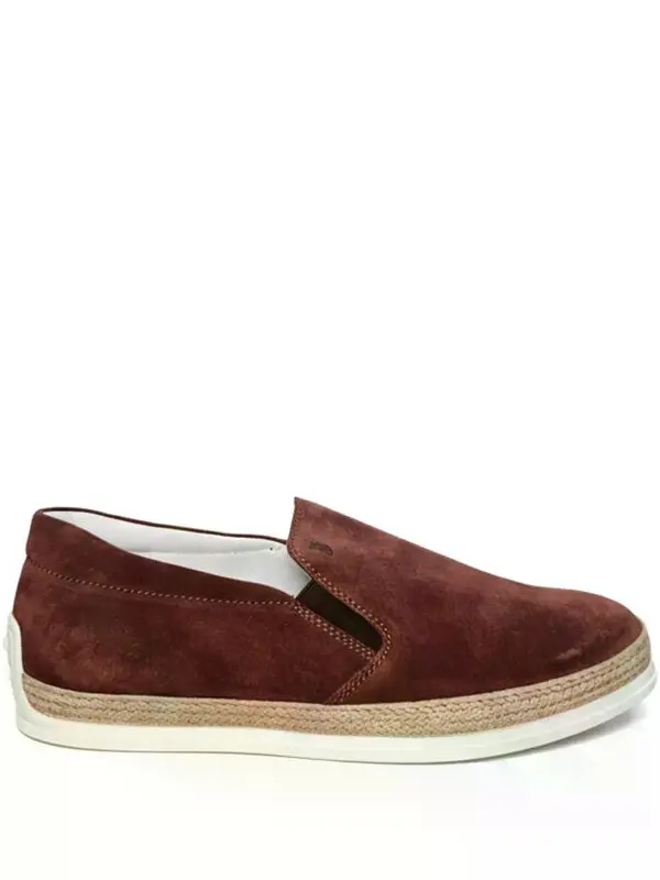 TOD'S Leather Slip-on Loafers