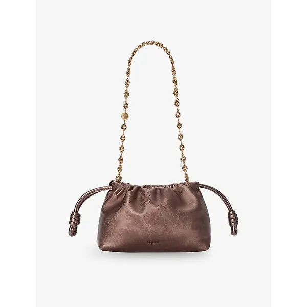 Loewe Mini Flamenco Leather Shoulder Bag