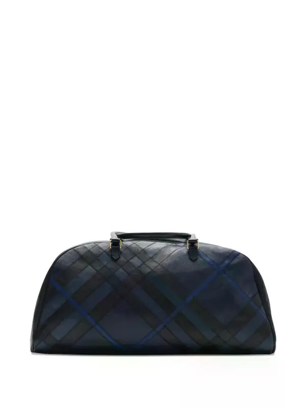 Burberry Check-pattern Holdall Bag