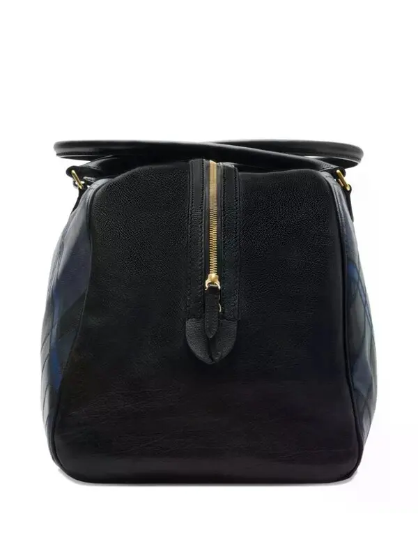 Burberry Check-pattern Holdall Bag