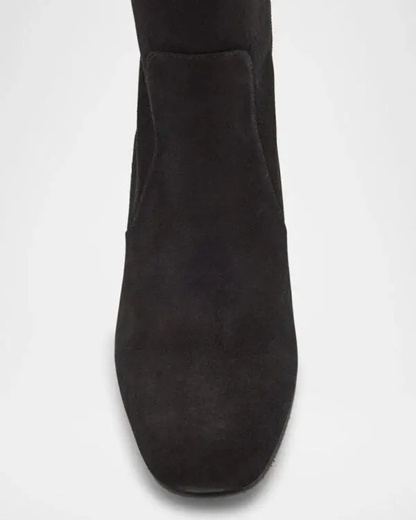 STUART WEITZMAN Maeve Knee-high Suede Boots - Black
