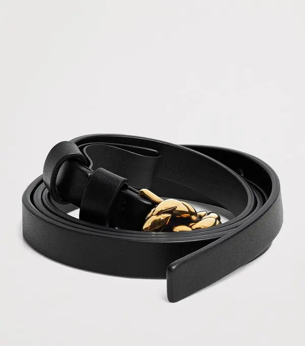 Bottega Veneta Leather Knot Belt