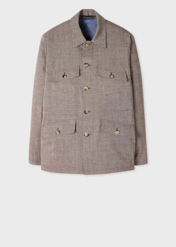 Paul Smith Wool-viscose Field Jacket
