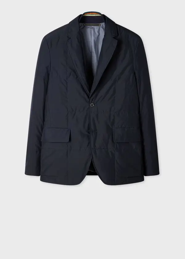 Paul Smith Quilted Down Technical Blazer