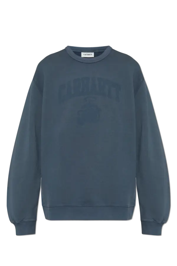 Carhartt Work In Progress Sweatshirt With Logo - Grey