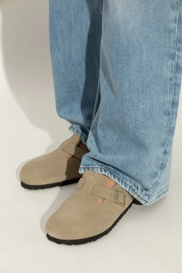 BIRKENSTOCK Boston Bs Mules - Beige