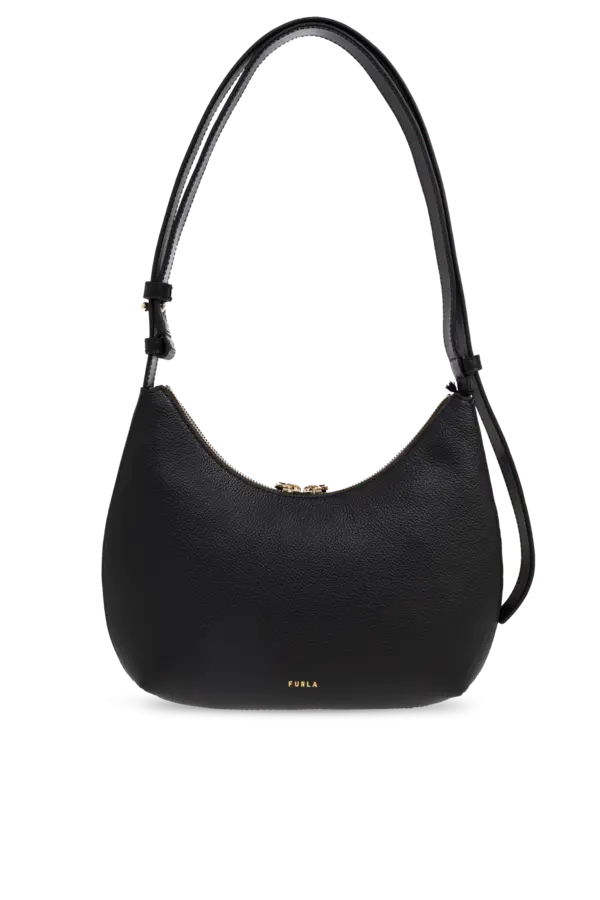 Furla Goccia Small Shoulder Bag - Black