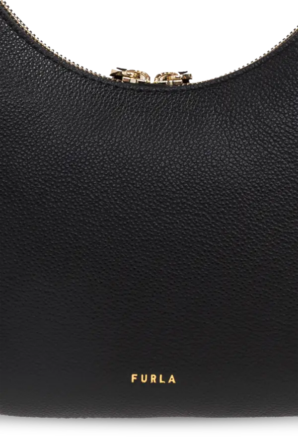 Furla Goccia Small Shoulder Bag - Black