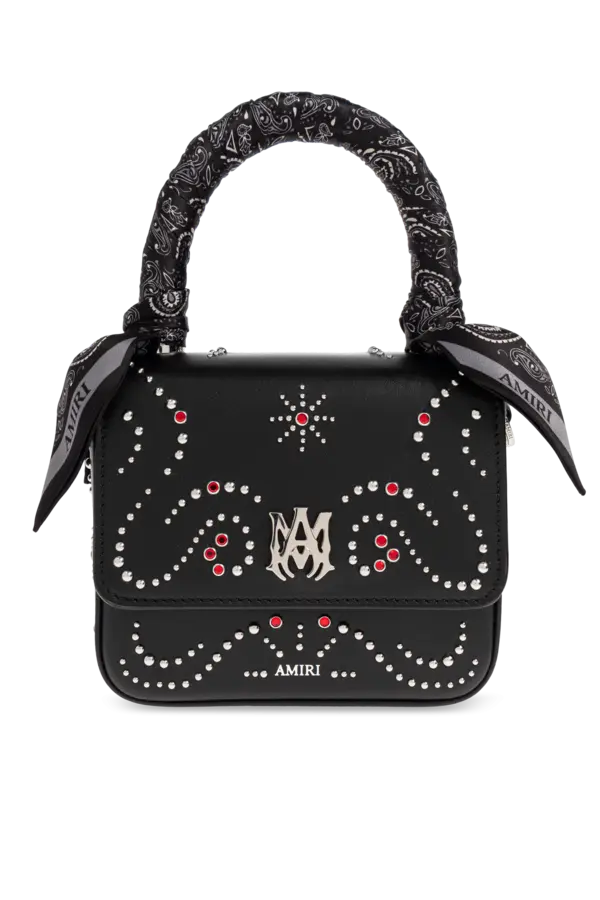 Amiri Handbag "ma Stud Micro - Black