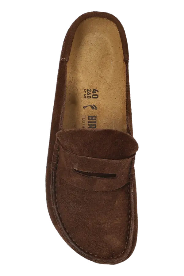 BIRKENSTOCK Naples Wrapped Slides - Brown