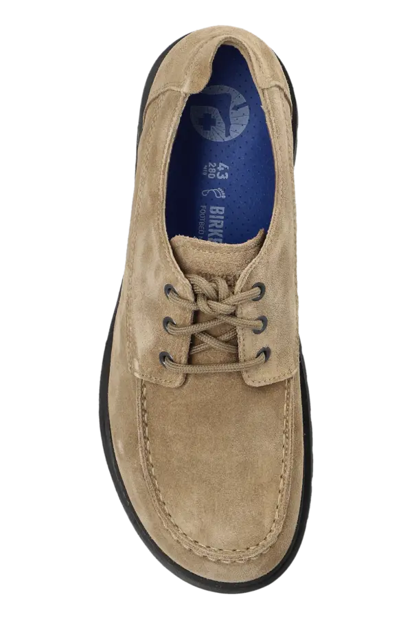 BIRKENSTOCK Highwood Moc Lace-up Shoes - Beige