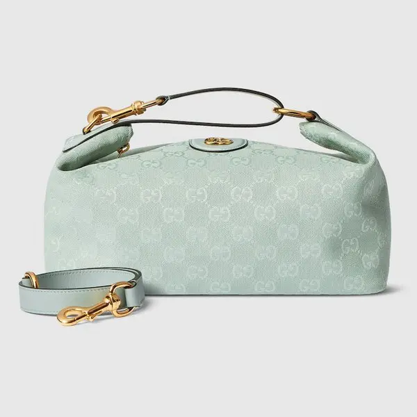 Gucci Vanity Medium Top Handle Bag - Green
